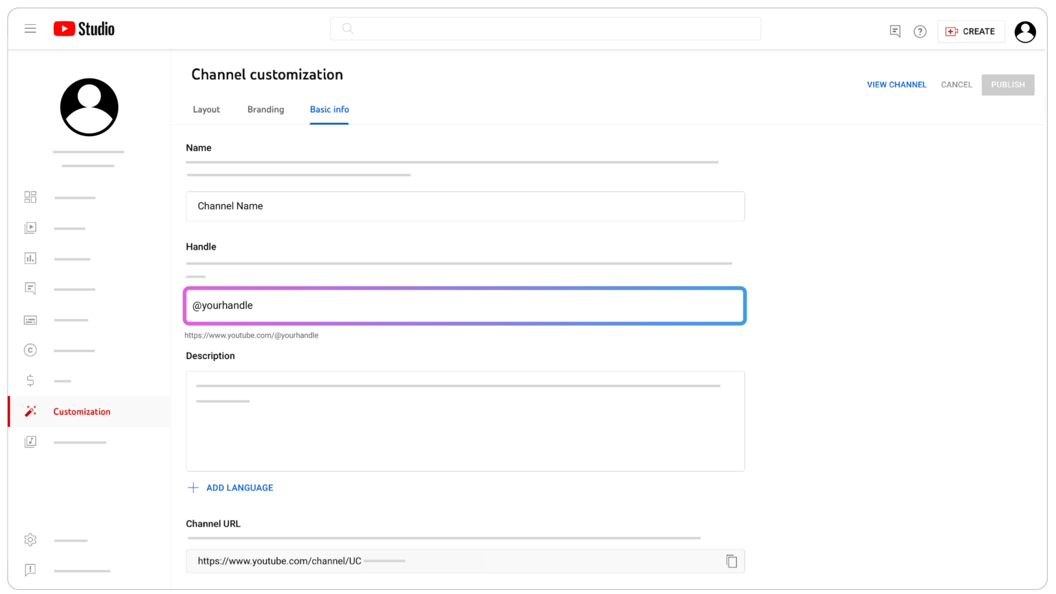 How to Change Youtube Handle (2024 Complete Guide)