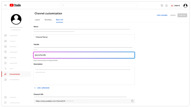 How to Change Youtube Handle (2024 Complete Guide)